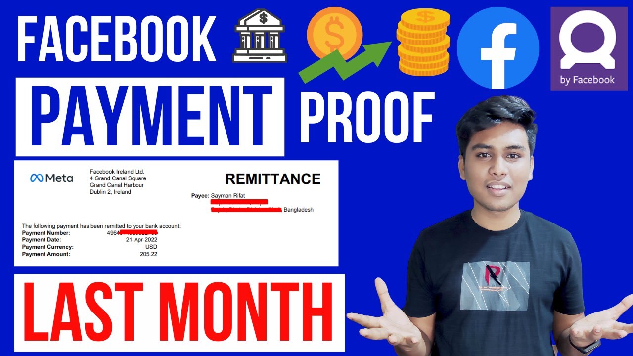 Facebook audience network payment proof | Facebook Payment Proof Last ...