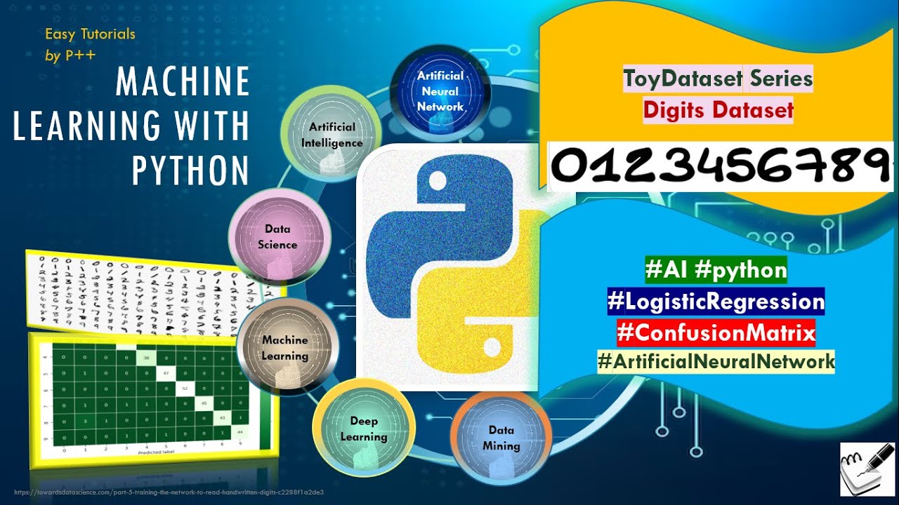 Handwritten Digits| Toy Dataset Series Chapter 3| ANN MLP classifier ...