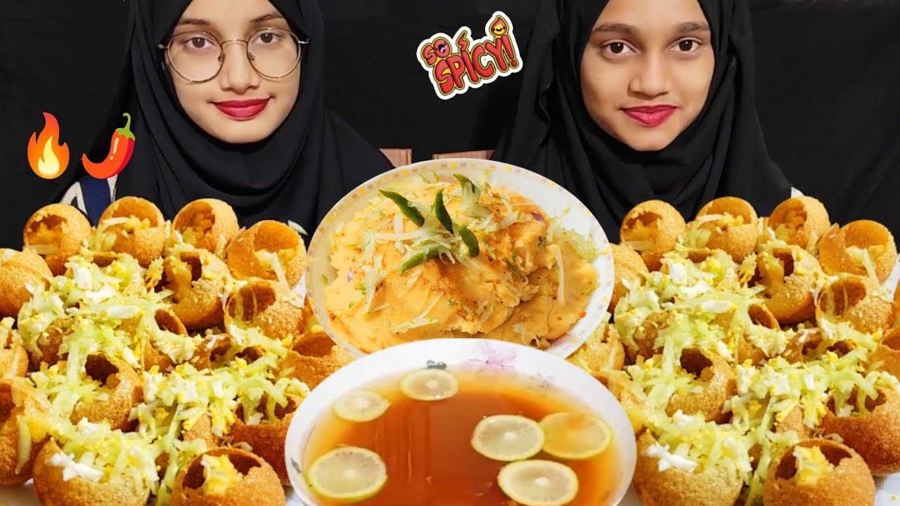 SPECIAL CHILLI FUCHKA WITH TAMARIND WATER CHALLENGE🔥🌶️| নাগা ফুচকা ...