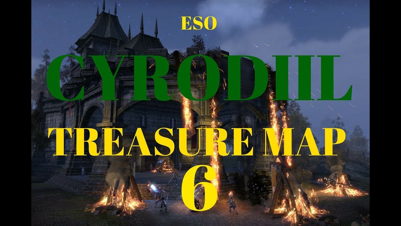 ESO CYRODIIL TREASURE MAP 6 - YouTube