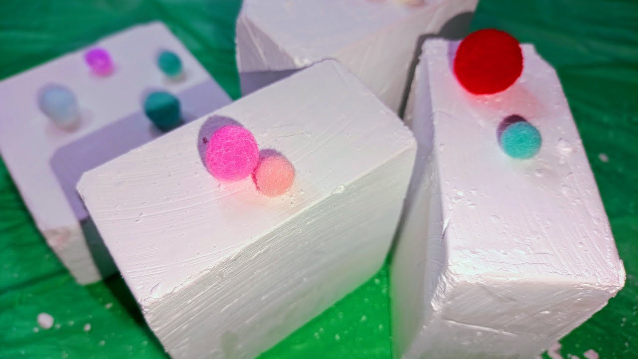ASMR chalk🤍Another soft chalk nice sounds crunching and tapping ...
