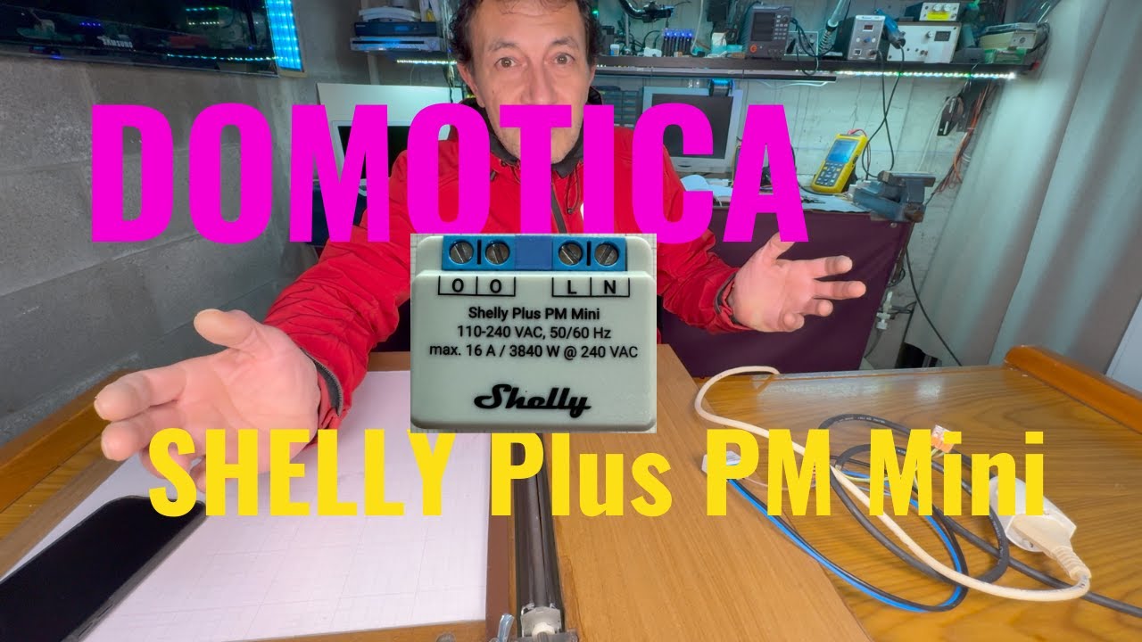 Shelly Plus PM Mini - YouTube