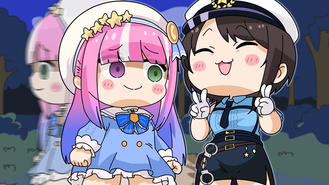 Because Subaru does Luna poor mimic, Luna looks at it three times ...