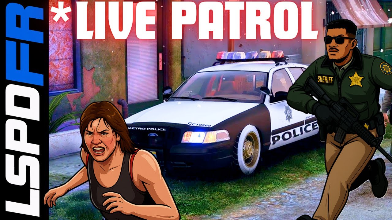 LIVE: POLICE PATROLS! GTA 5 - LSPDFR - YouTube