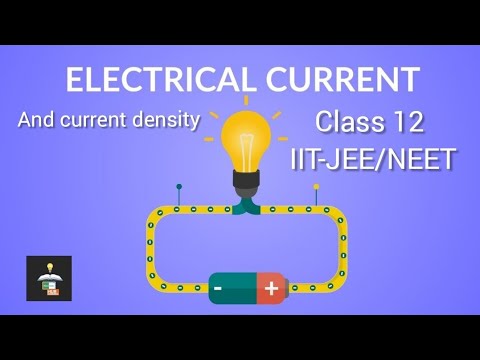Concept of Electric current and current density, class 12 IIT-JEE/NEET ...