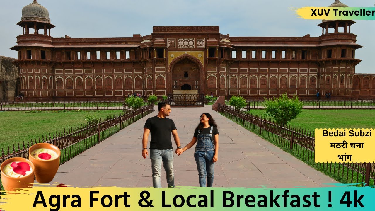Agra Best Breakfast Bedhai Puri, Kachori , Jalebi , Chaat | Agra Fort ...