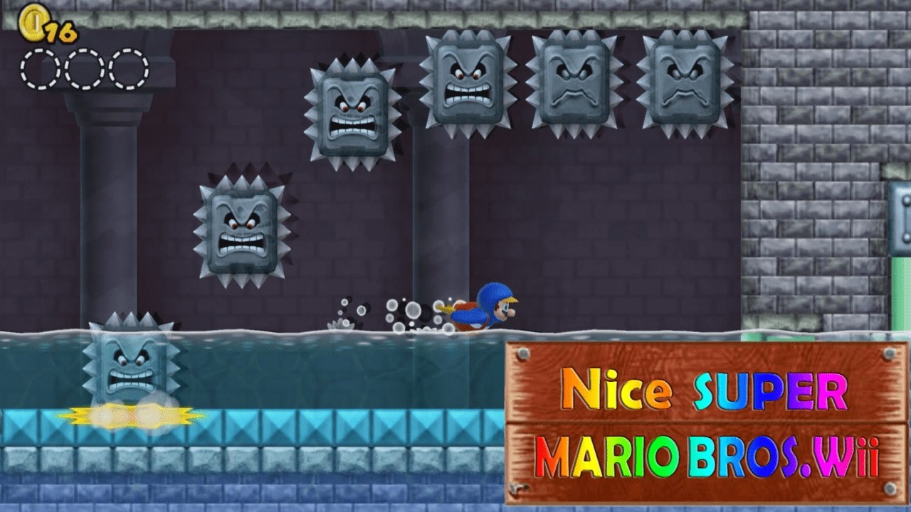 Nice Super Mario Bros.Wii #12 Walkthrough 100% - YouTube