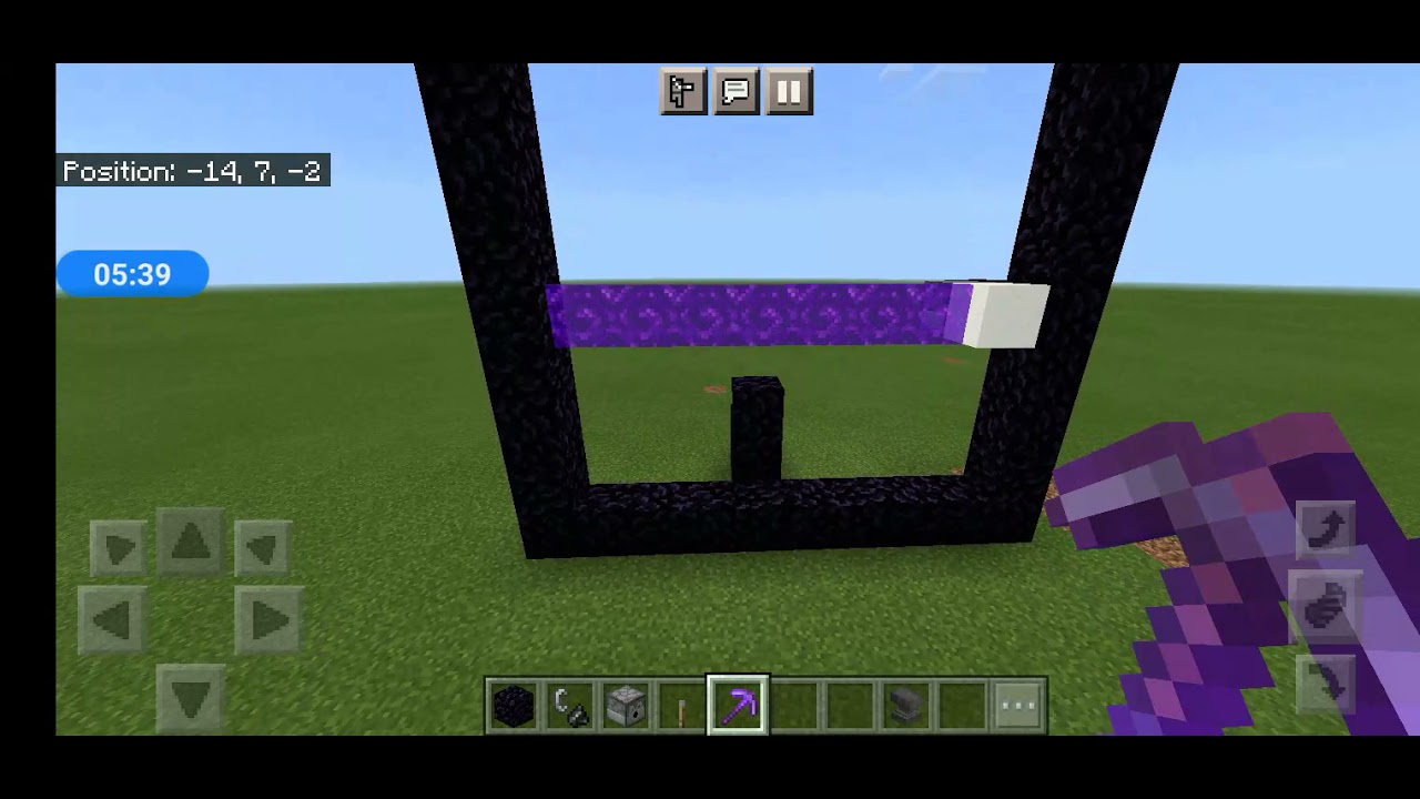 How to get infinite obsidian in minecraft - YouTube