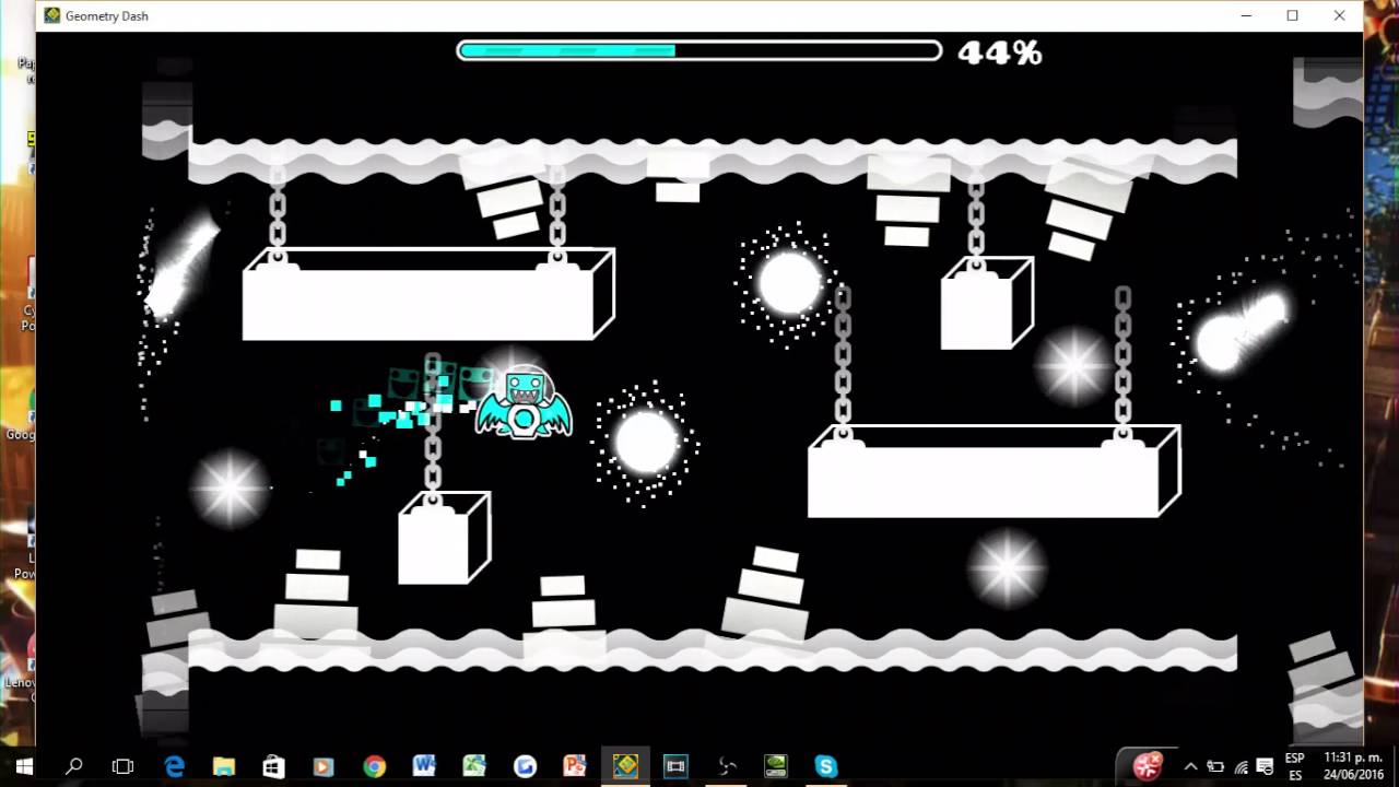 Geometry Dash Corrupted Galaxy By Ninetales - YouTube