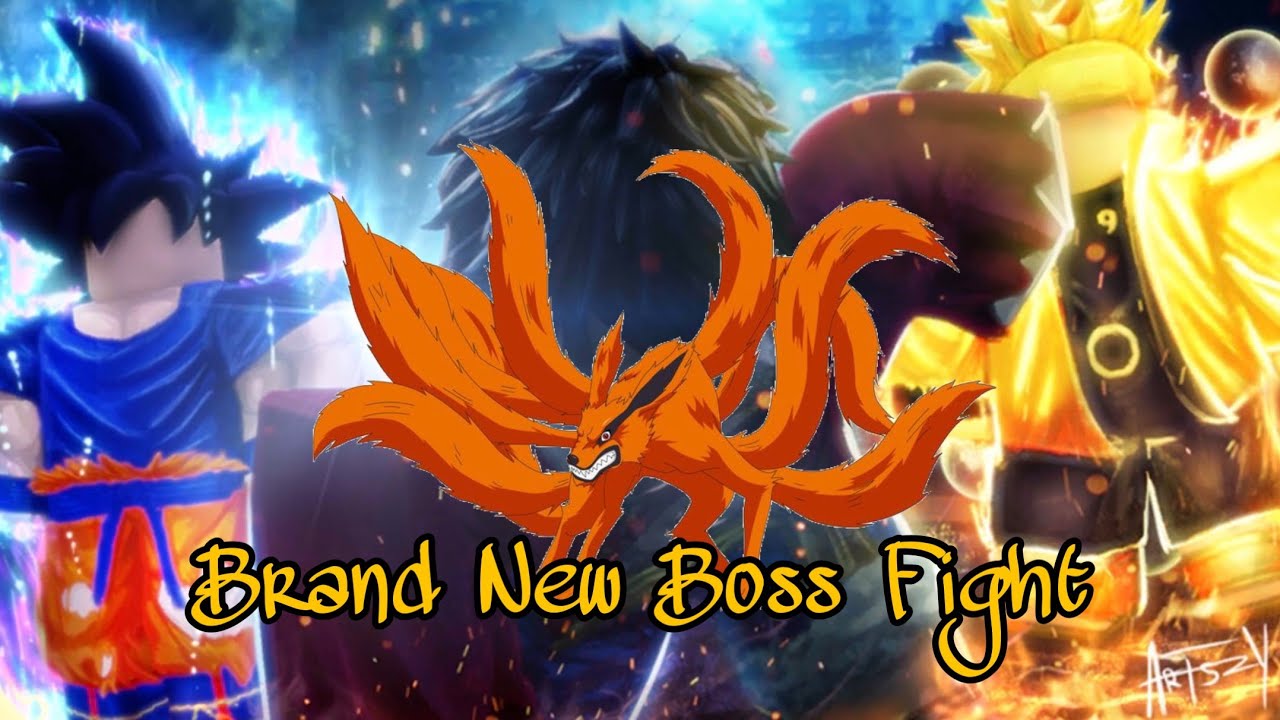 Nine Tails Boss Fight Anime Fighting Simulator (Roblox) - YouTube