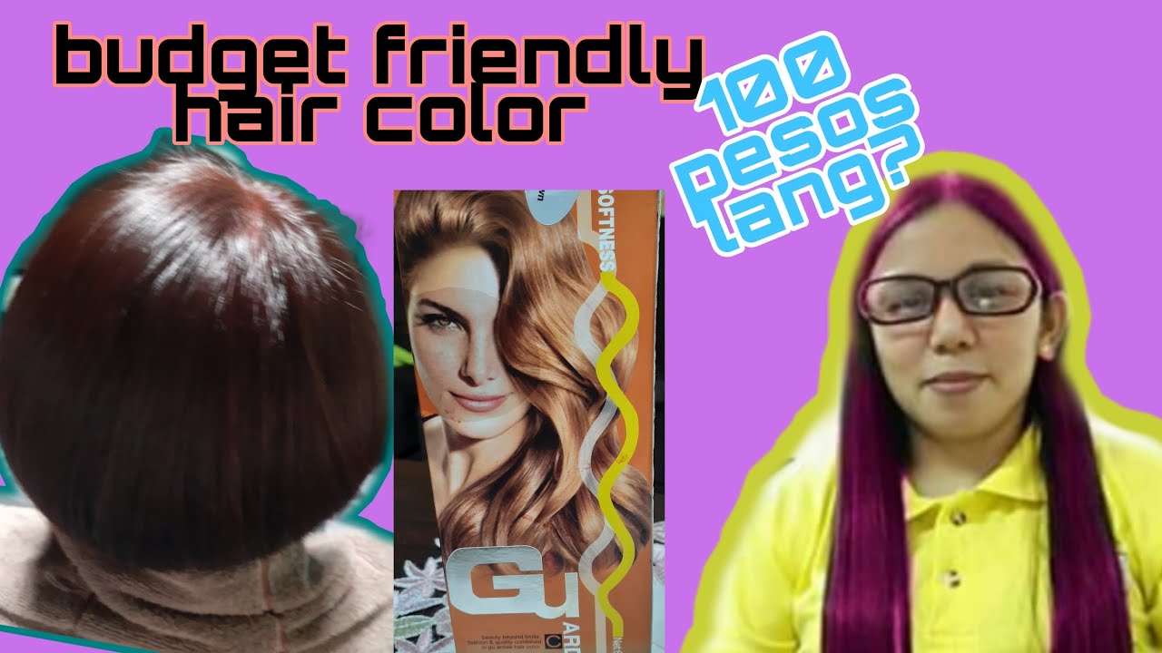 BUDGET FRIENDLY HAIR COLOR FOR BAGETS// MURANG MURANG HAIR COLOR SWAK ...