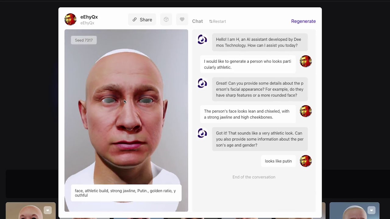 Deemos Launches ChatAvatar, the Groundbreaking Product Powered by Generative AI - YouTube