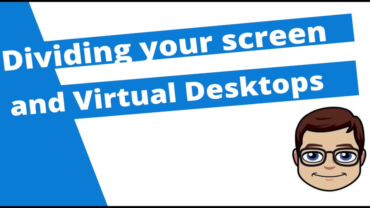 Screen Dividing and Virtual Desktops on Mac - YouTube