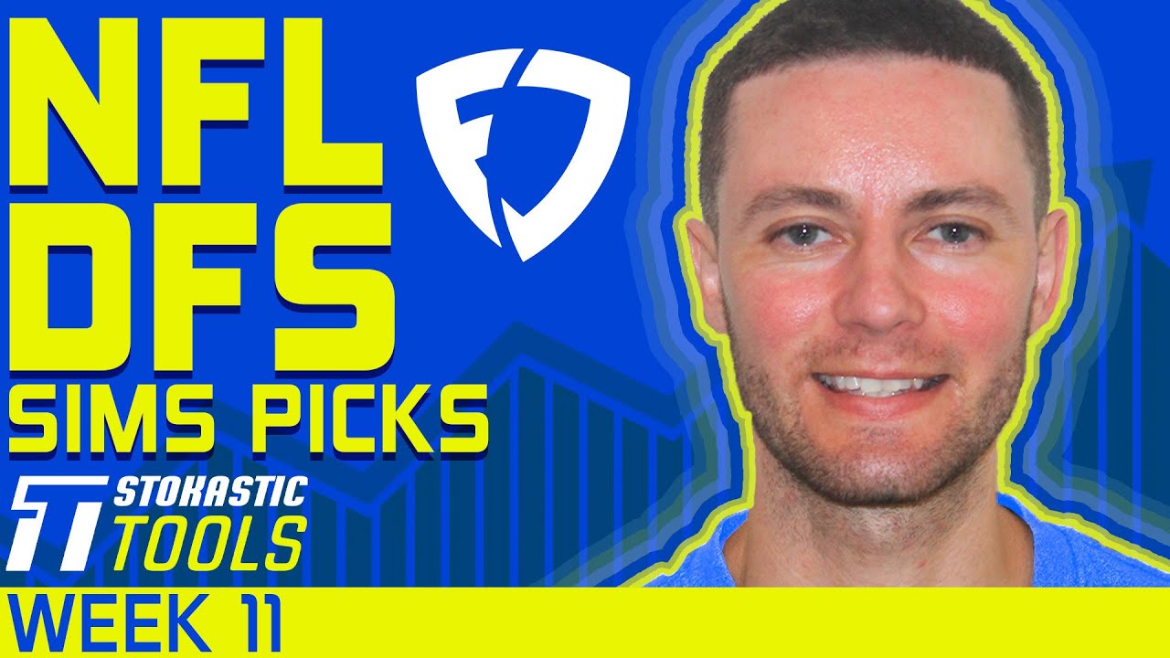 NFL DFS FanDuel Contest Sim Lineups Week 11 | Daily Fantasy Football ...