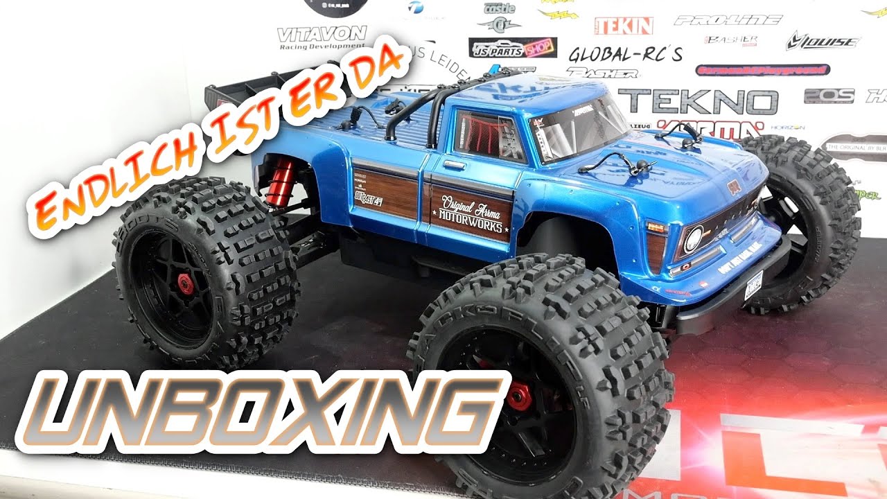 Arrma Outcast 4s V2 - Unboxing [German] - YouTube