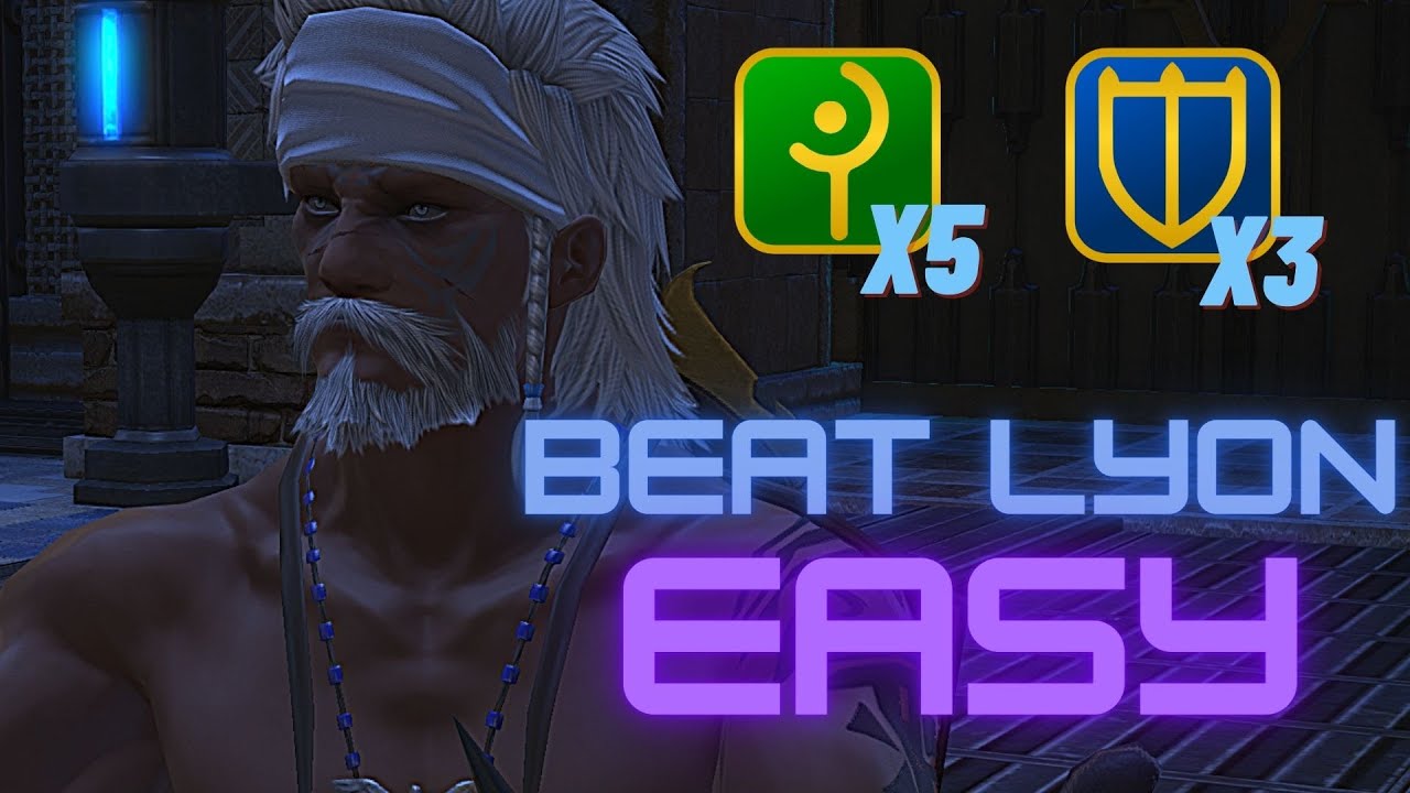 FFXIV - Lyon the Beast King (Castrum Lacus Litore) guide - Beaten by 5 ...
