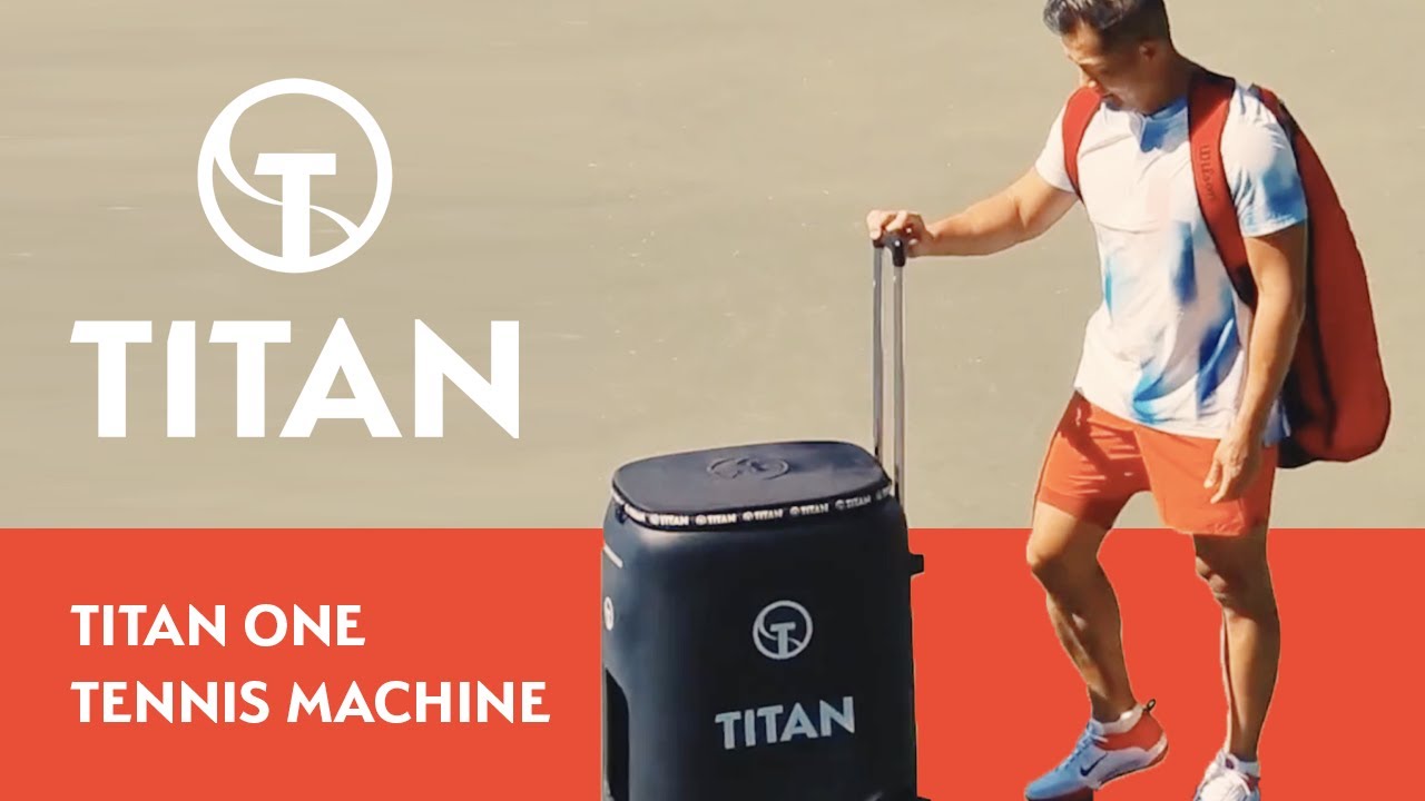 Titan ONE Tennis Ball Machine Promo (Short) - YouTube