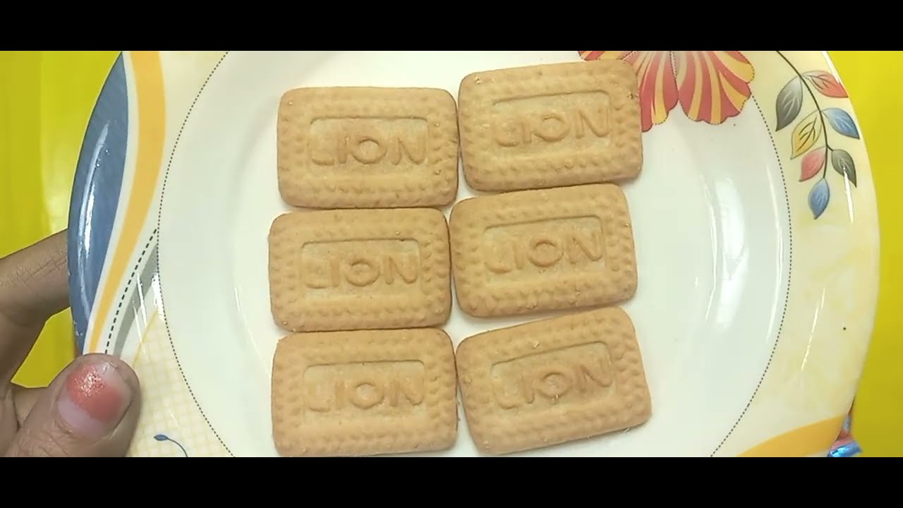 Gibs Lion Biscuit for kid unboxing, ASMR, review in Pakistan - YouTube