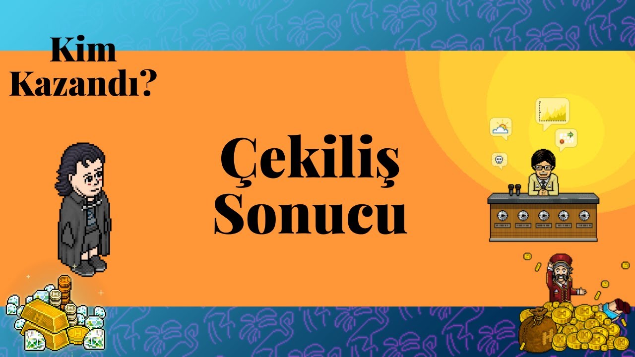 Habbo Çekiliş Sonucu [Kim Kazandı?] - YouTube