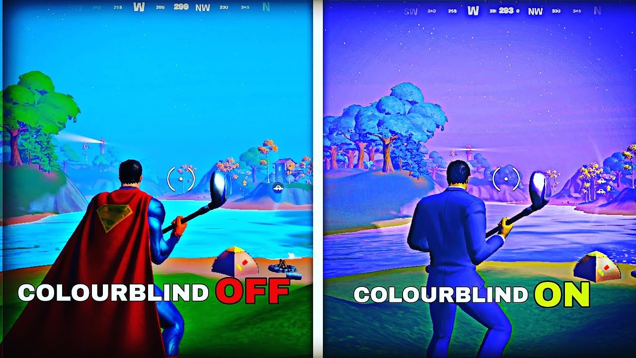 HOW TO ENABLE COLOURBLIND MODE IN FORTNITE MOBILE | BEST COLOURBLIND ...
