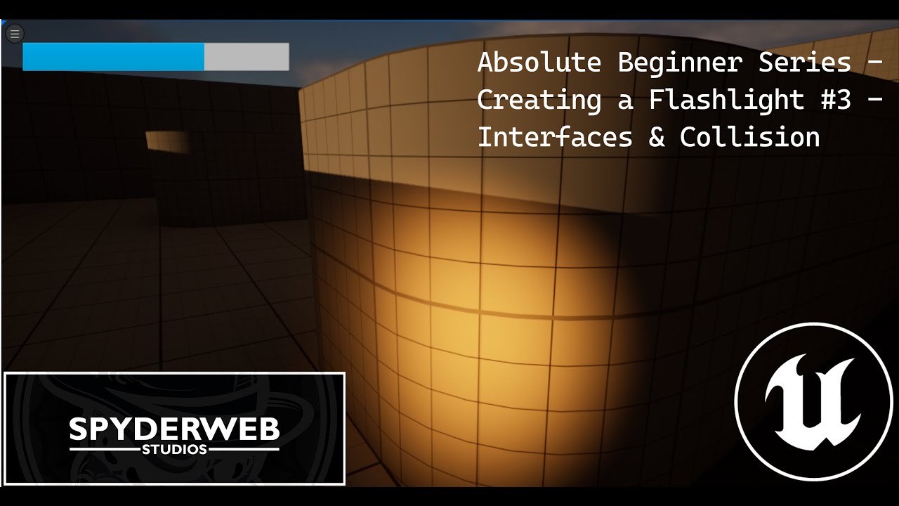 Unreal Engine 5 - Absolute Beginner Series #3 - Making a Flashlight ...
