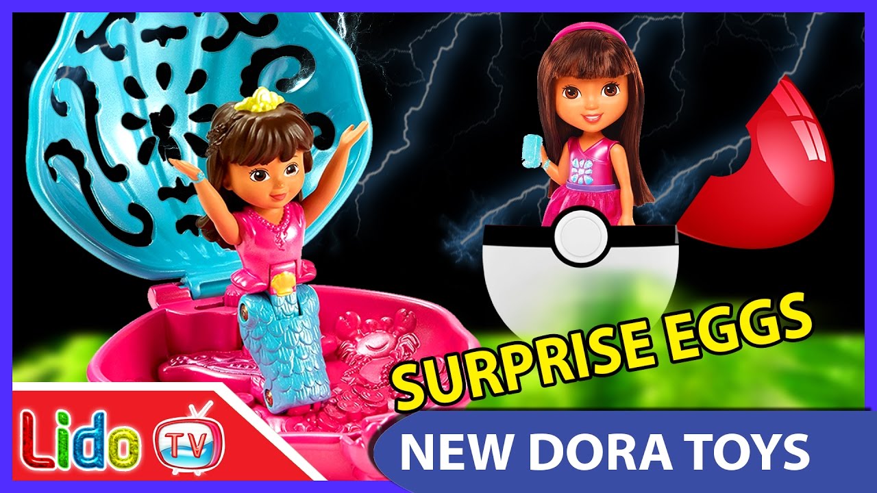 NEW Dora Surprise Eggs Learn Colors Dora The Explorer Eggs Surprise ...