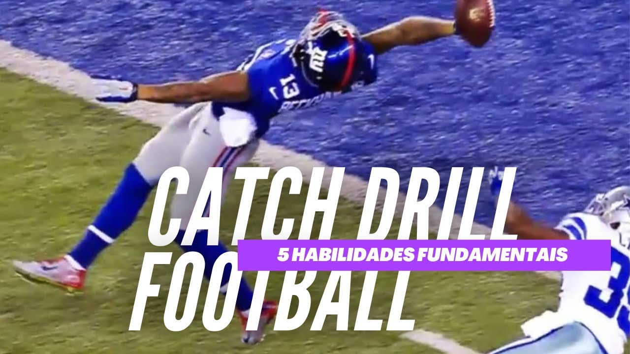 CATCHING DRILL - WIDE RECEIVERS - YouTube