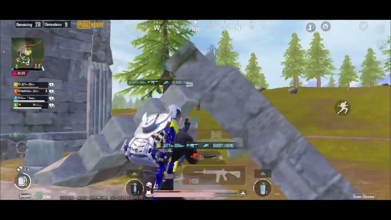 1 v 4 | SOLO DESTROY BOT LOBBY | PUBG MOBILE | JUTT OP|JUTTOPX - YouTube