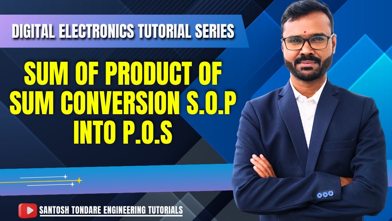 |Sum of Product and Product of Sum Expressions|Types of Boolean ...