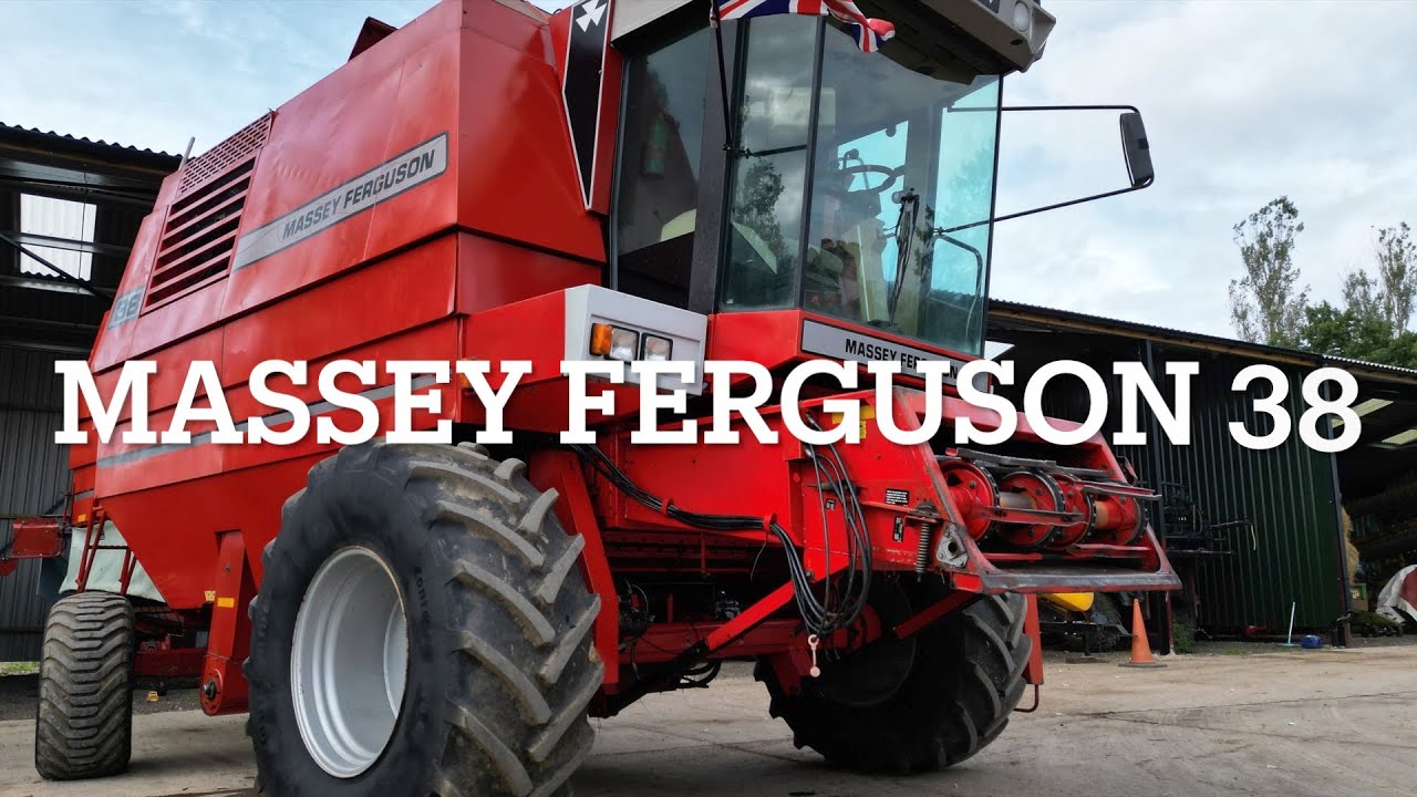 Massey Ferguson 38 Combine Sale - YouTube