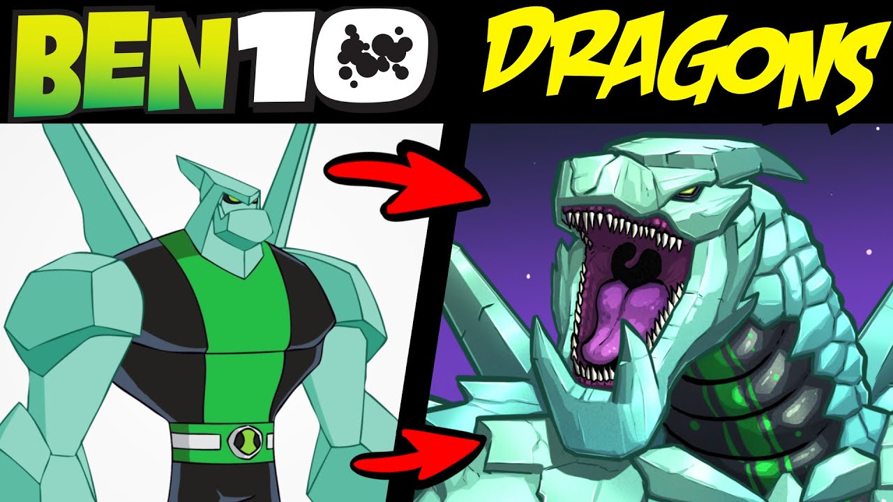 What if BEN 10 ALIENS Were DRAGONS?! P2 (Lore & Speedpaint) - YouTube