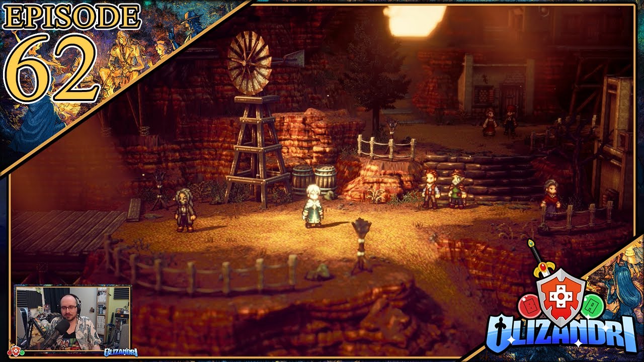 Octopath Traveler 2 - Merchants Guild, Reaching Crackridge & Temenos ...