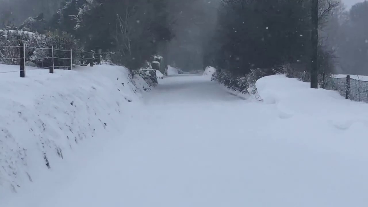 Heaviest Snowfall In LIVING MEMORY For - ‘The Parish Of Barryroe’, Co ...