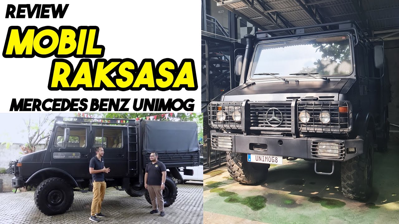 MOBIL RAKSASA MERCY UNIMOG - YouTube