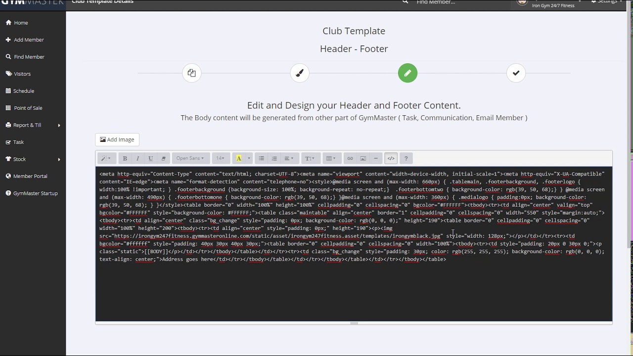 Better branding with a company Email Template wrapper in GymMaster ...