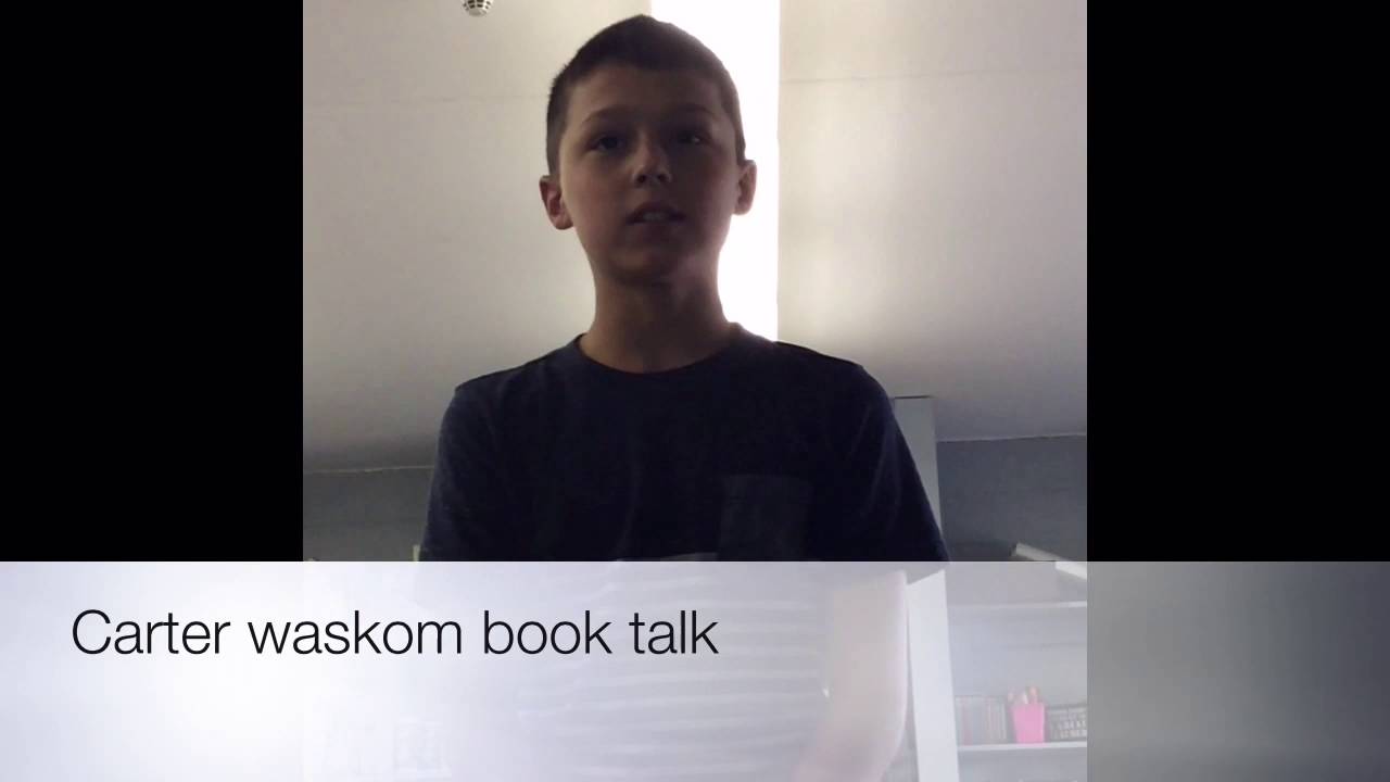 Carter waskom book talk - YouTube