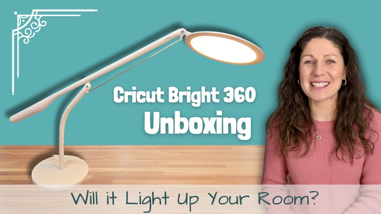 Cricut Bright 360 Lamps Unboxing - Will they light up your craft room ...
