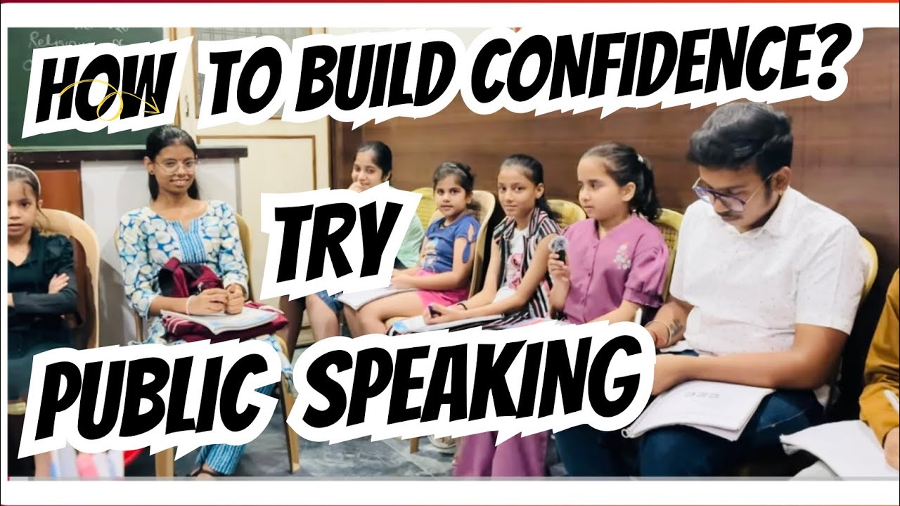 HOW TO BUILD CONFIDENCE? PUBLIC SPEAKING | CEC ENGLISH RDUCATION - YouTube