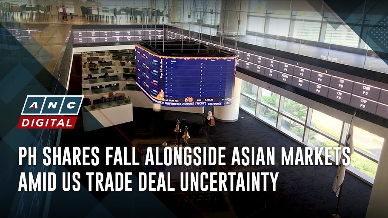 PH shares fall alongside Asian markets amid US trade deal uncertainty ...