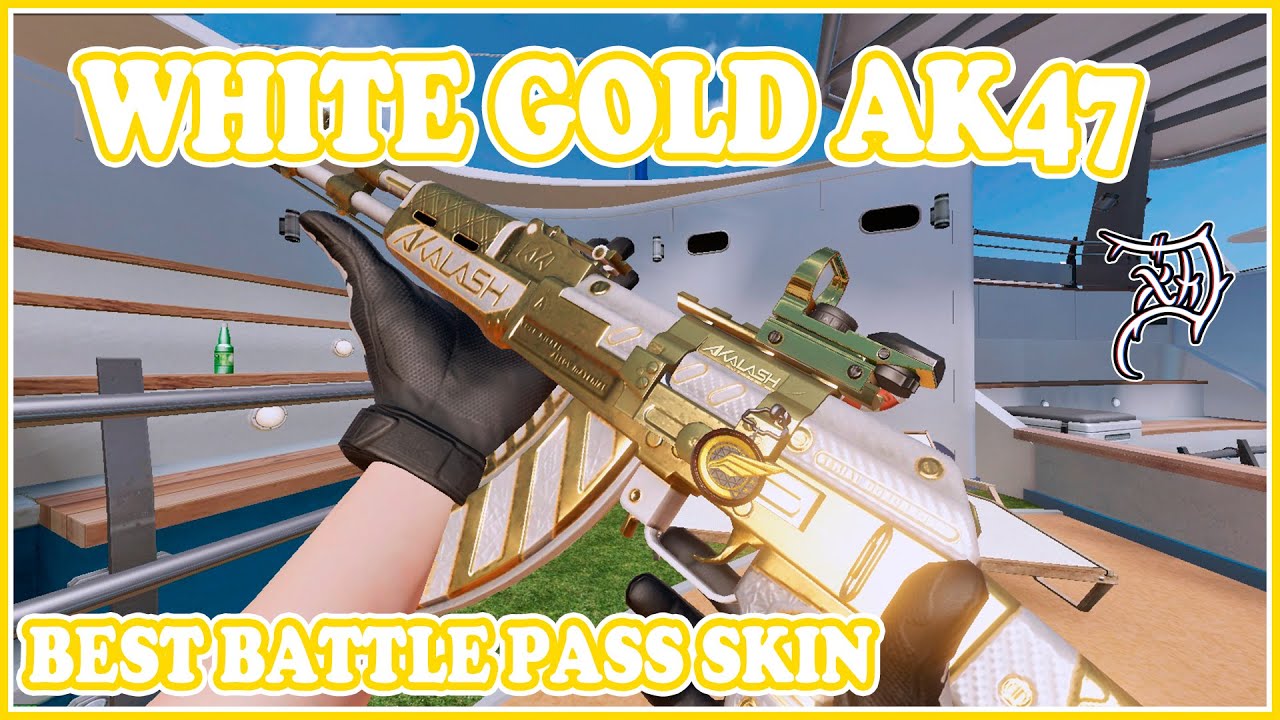 WHITE GOLD AK47 | Ironsight Gameplay - YouTube