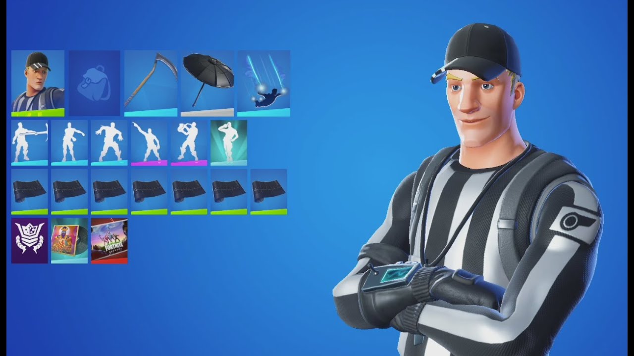 FAIR PLAY Skin Showcase in Fortnite - YouTube