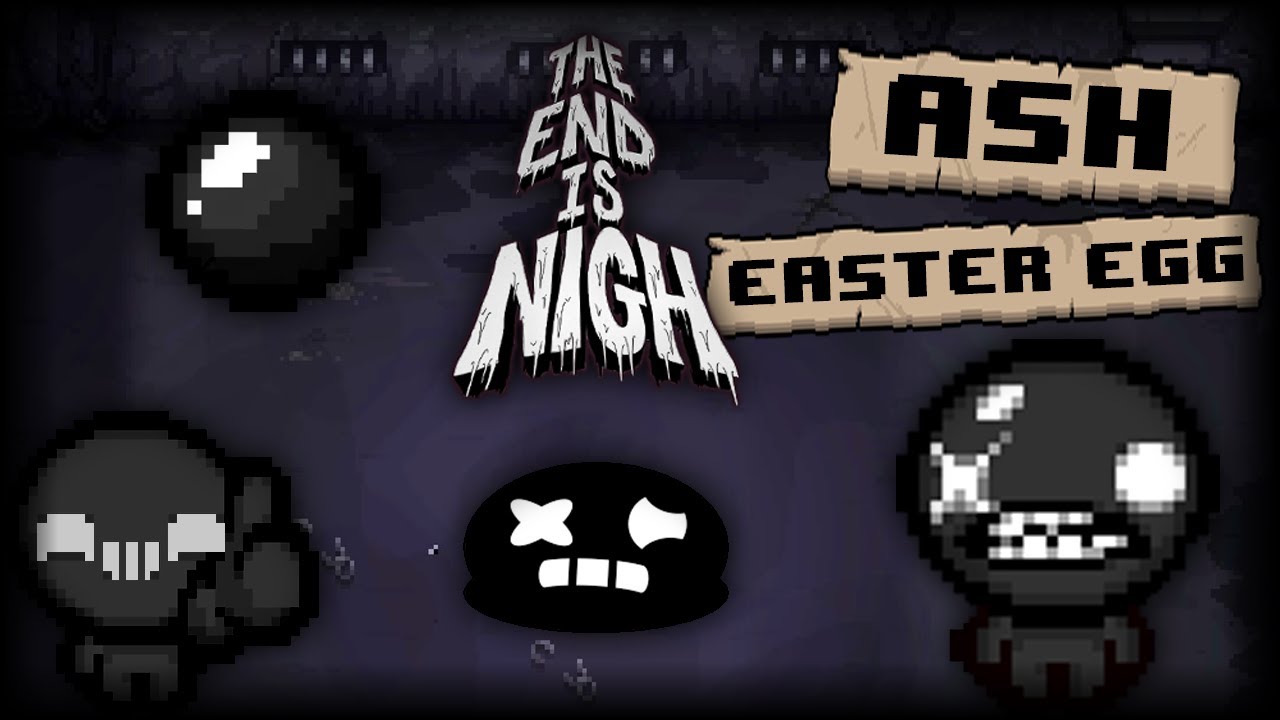ASH CAMEO Secret Easter Egg - The Binding of Isaac: Repentance [The End ...