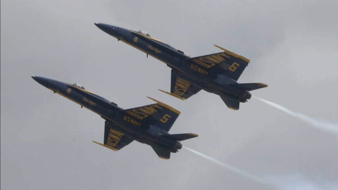 Blue Angels Pensacola NAS 6/25/19 - YouTube