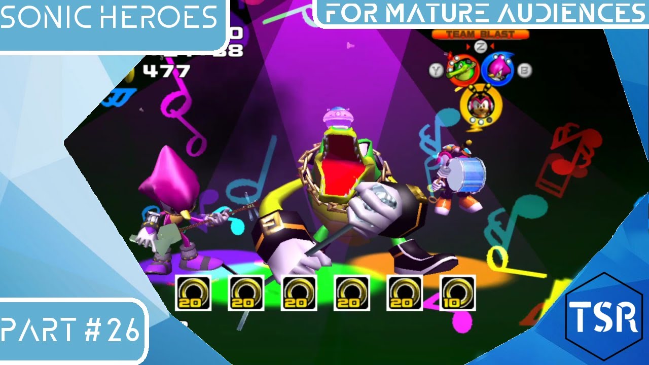 TSR Plays: Sonic Heroes Part 26 - Sonic the Hedgehog and Fast Food ...