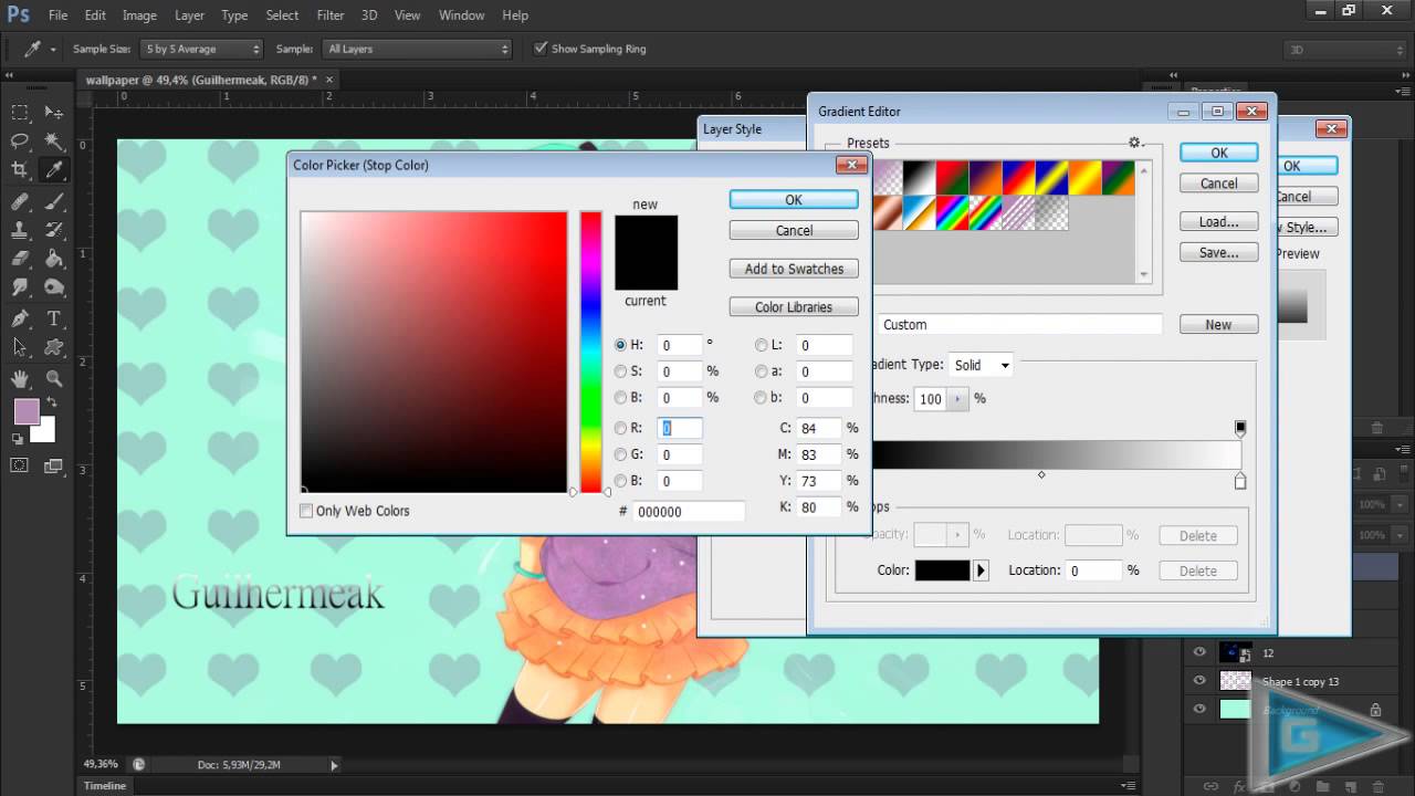 #24 Speed art - Wallpaper - YouTube