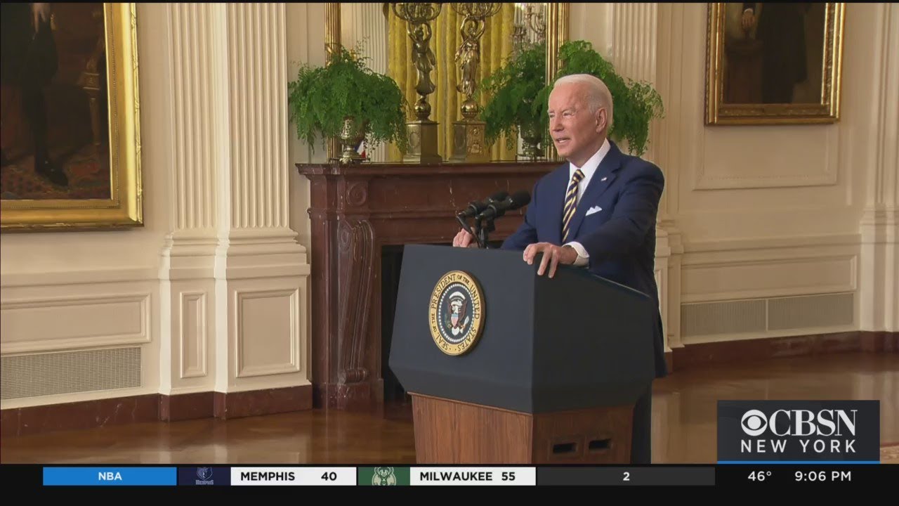 President Biden Holds First News Conference Of 2022 - YouTube