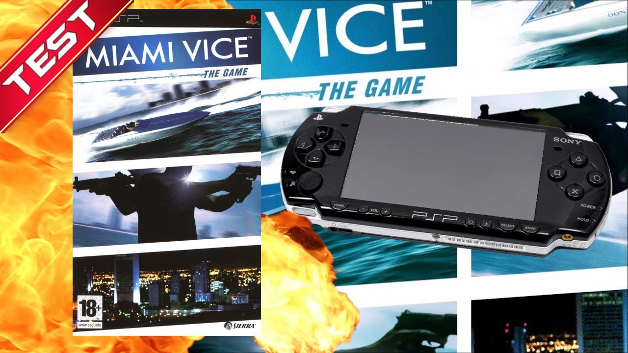 Test Miami Vice - The Game - PSP - Que vaut ce TPS? - YouTube