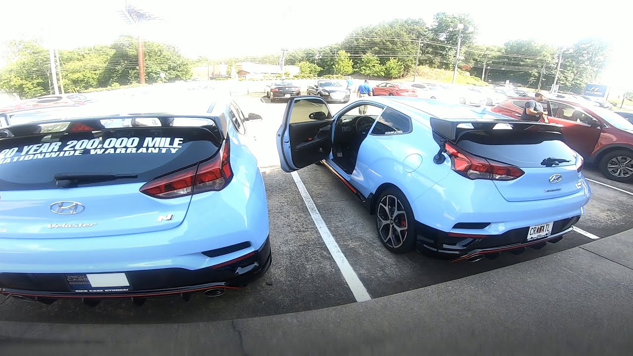 Hyundai Veloster N Performance Pkg. & Base Exhaust comparison Normal ...