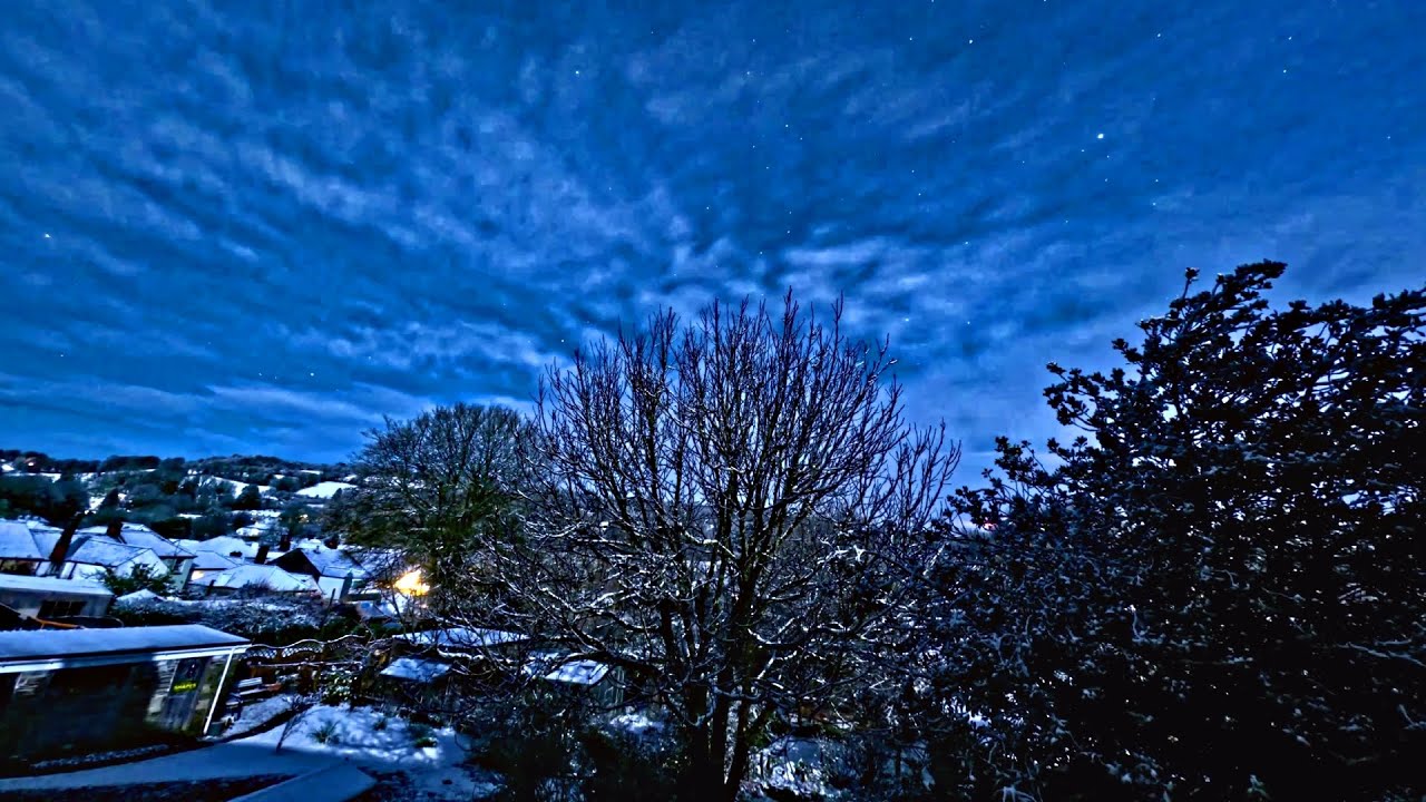 Storm Nelson Over Devon Night Time Lapse - March 27, 2024 - YouTube