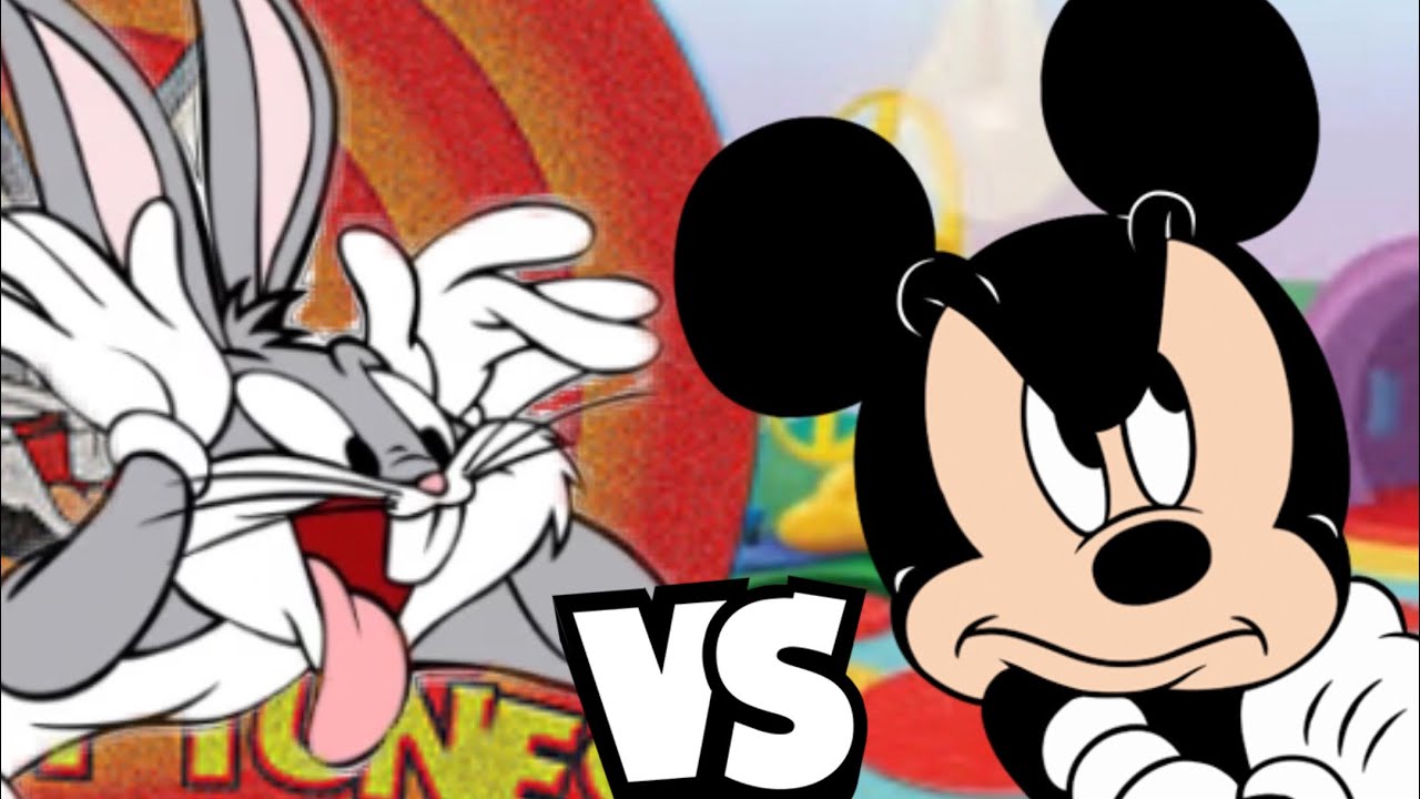 Bugs Bunny vs Mickey Mouse Cartoon Beatbox Battle Mashup episode 1 ...